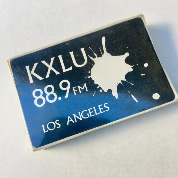 KXLU Radio | Other | Rare Collectible Kxlu 889 Los Angeles Playing ...